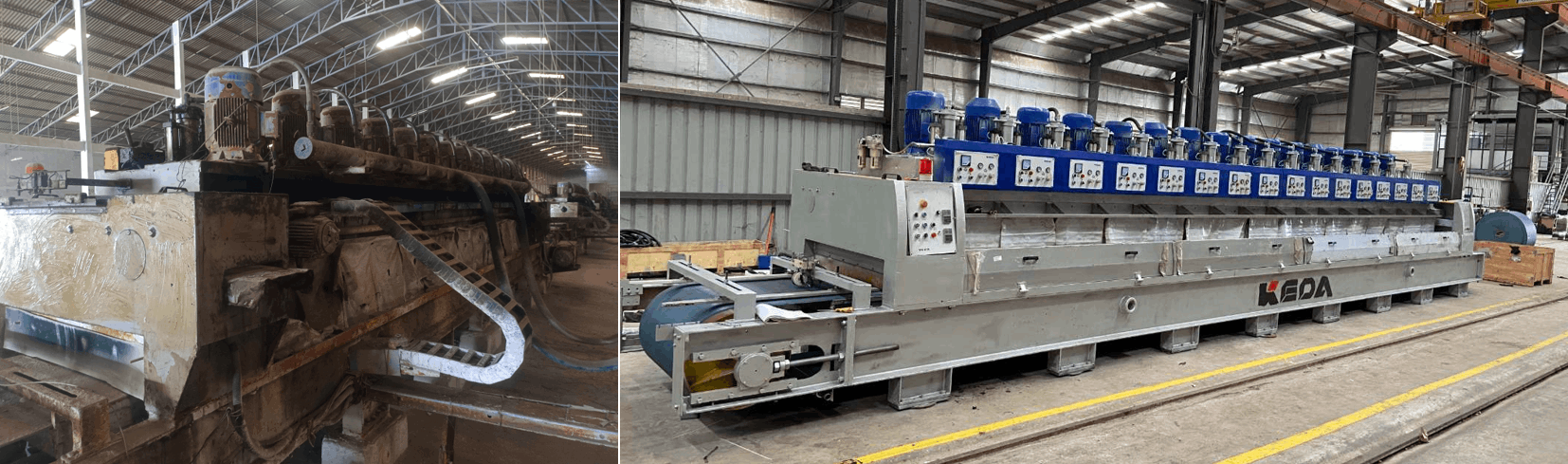 KEDA Machinery—Service Transformation | A Remarkable Leap in Globalization! The First Polishing ...